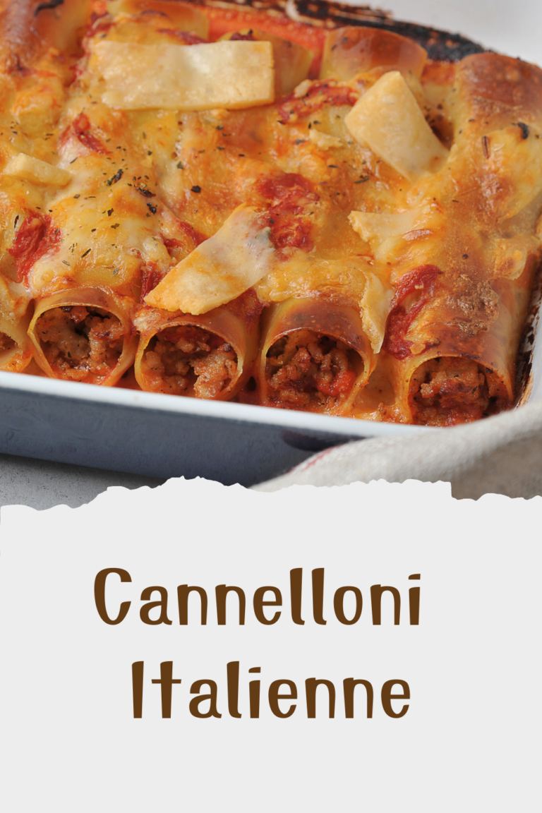 Recette Cannelloni Italienne : Idée Recette Authentique et Facile ...
