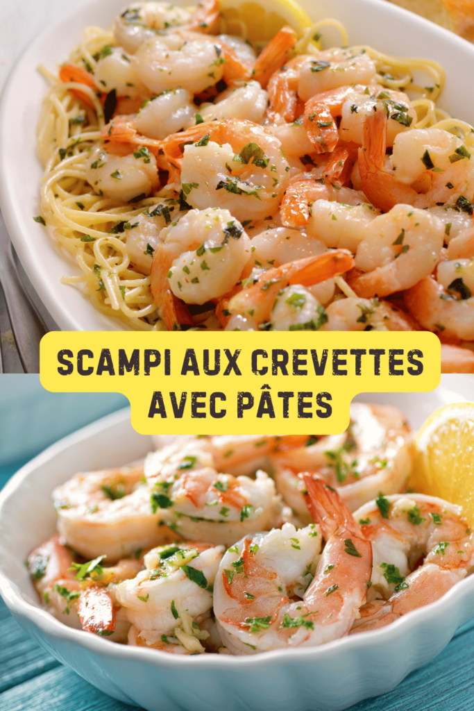Recette de Scampi aux Crevettes avec Spaghetti - EasyDélice : Recettes ...