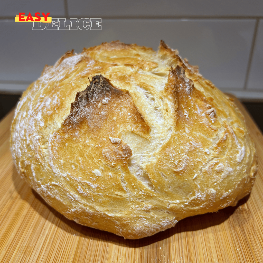 Pain Maison Facile avec 4 Ingrédients - EasyDélice : Recettes Faciles ...