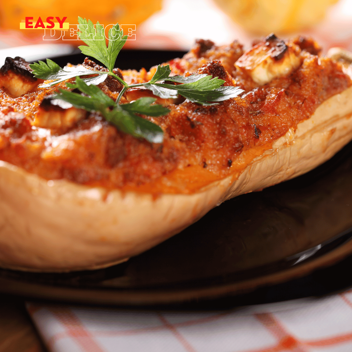 Recette butternut farcie à la viande hachée : facile et savoureuse ...