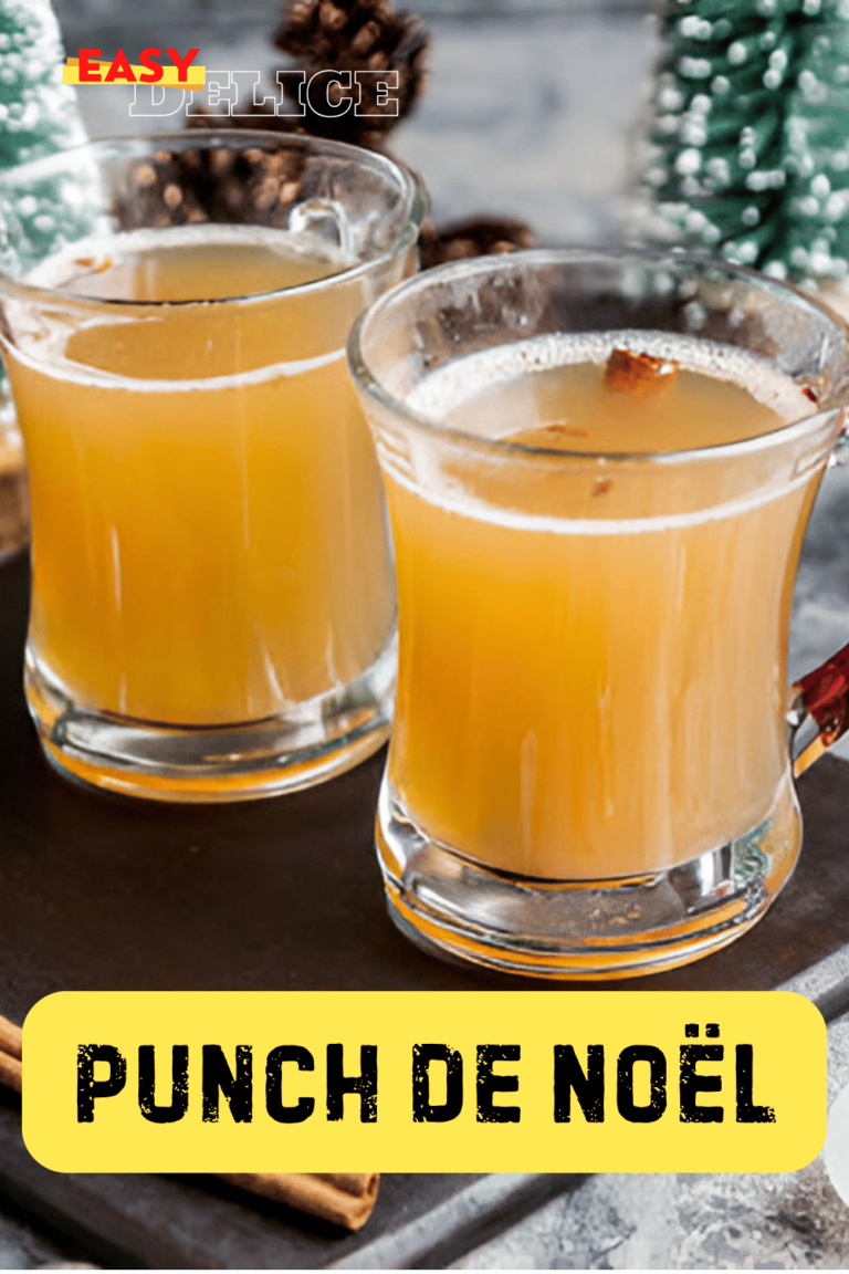 Punch de Noël Facile - EasyDélice : Recettes Faciles et Gourmandes