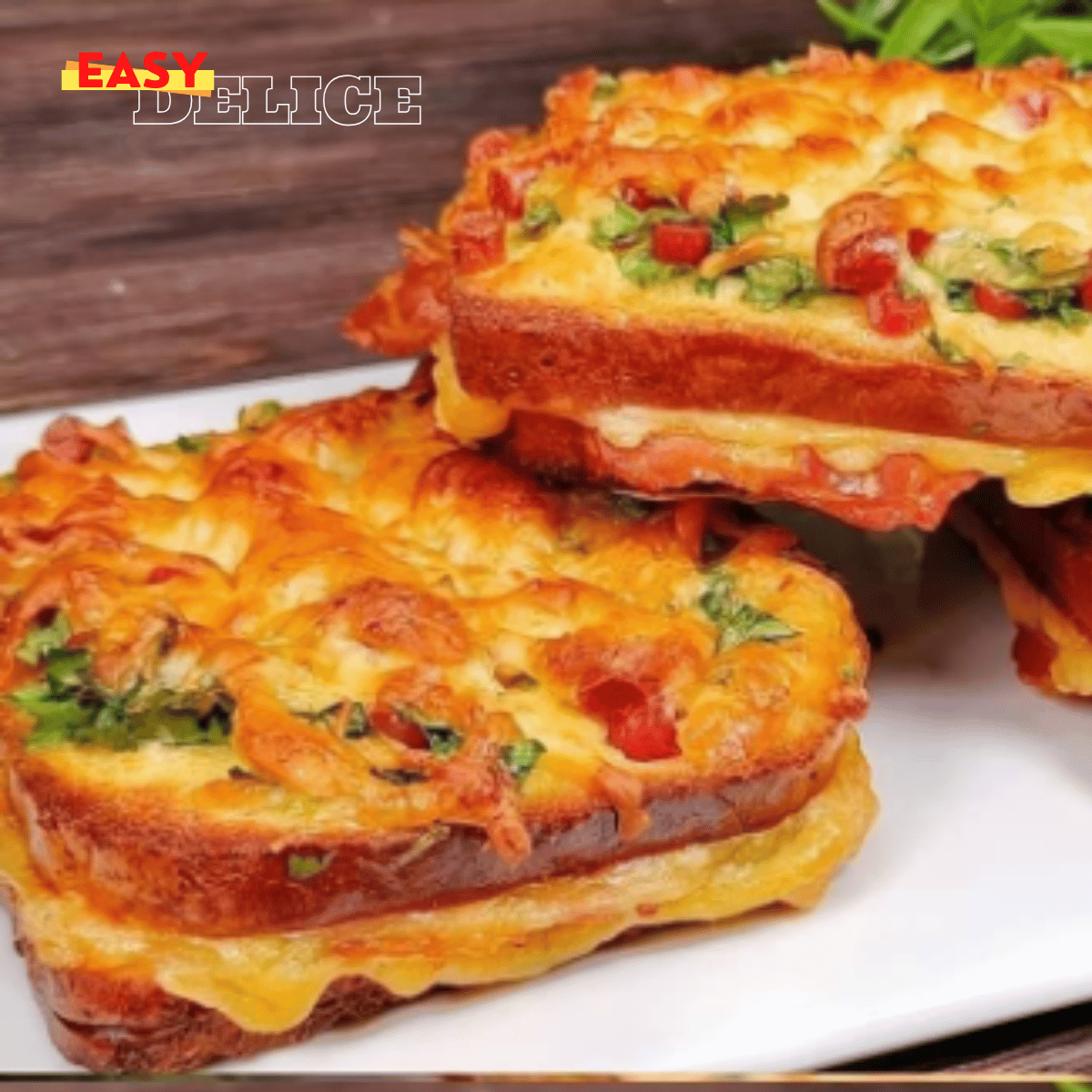 Un petit-déjeuner sauveur de matin ! 🏆 Croque Monsieur Façon Pizza prêt ...