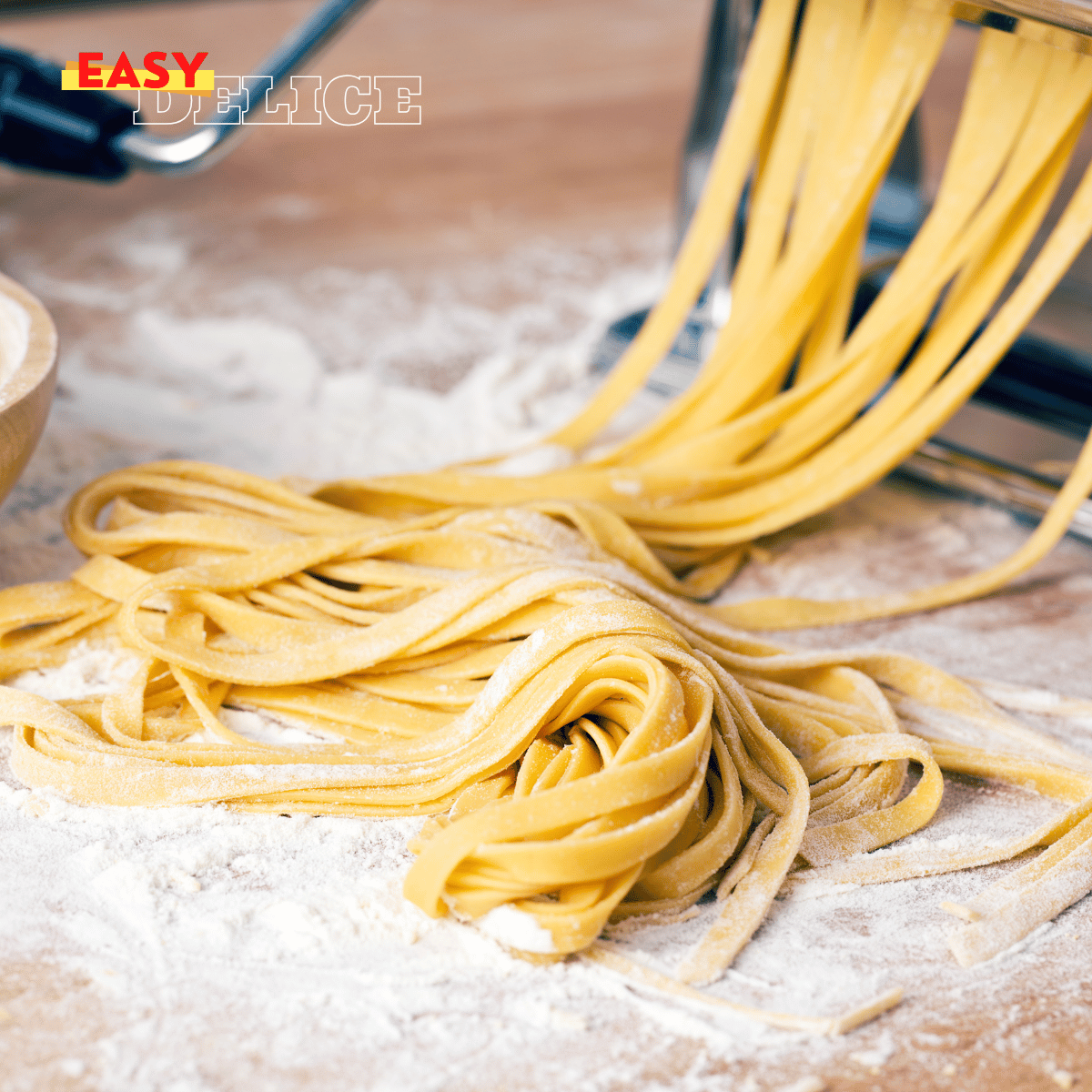 Pâtes Fraîches Maison : Une Recette Simple et Authentique - EasyDélice ...