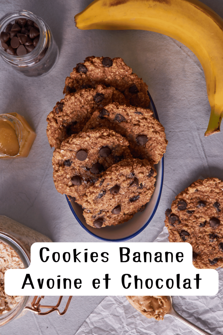 Cookies Banane Avoine et Chocolat : Une Recette Saine et Gourmande ...