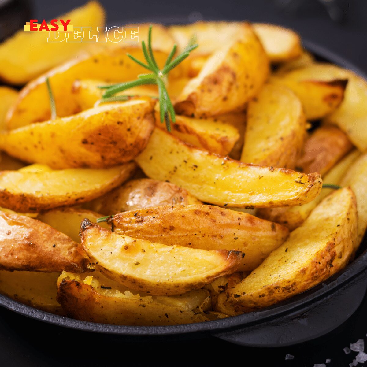 Quartiers de Pommes de Terre (Wedges) au Airfryer : Ultra Croustillants ...