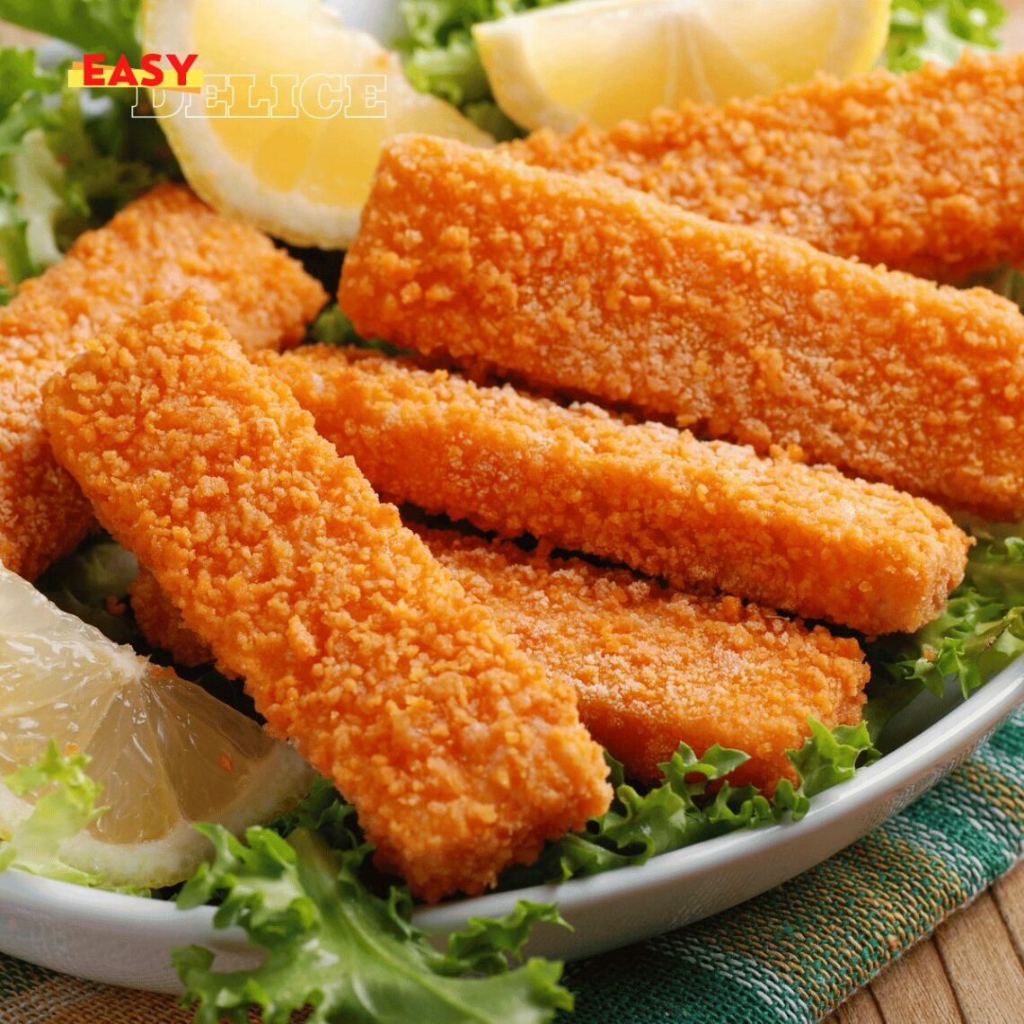 Bâtonnets de Poisson Croustillants au Airfryer : Une Recette Saine et ...