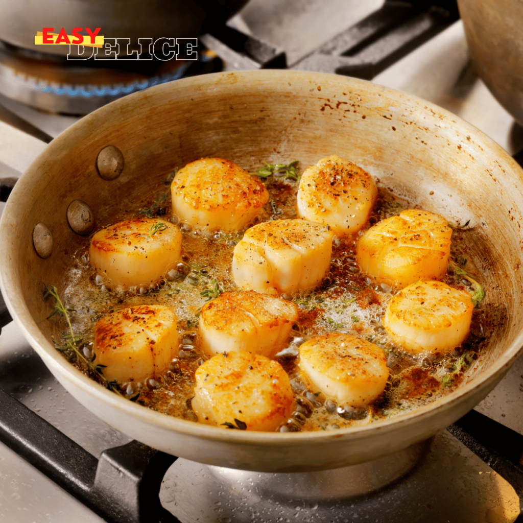 Recette Noix de Saint-Jacques Juste Poêlées : Simplicité et Raffinement ...