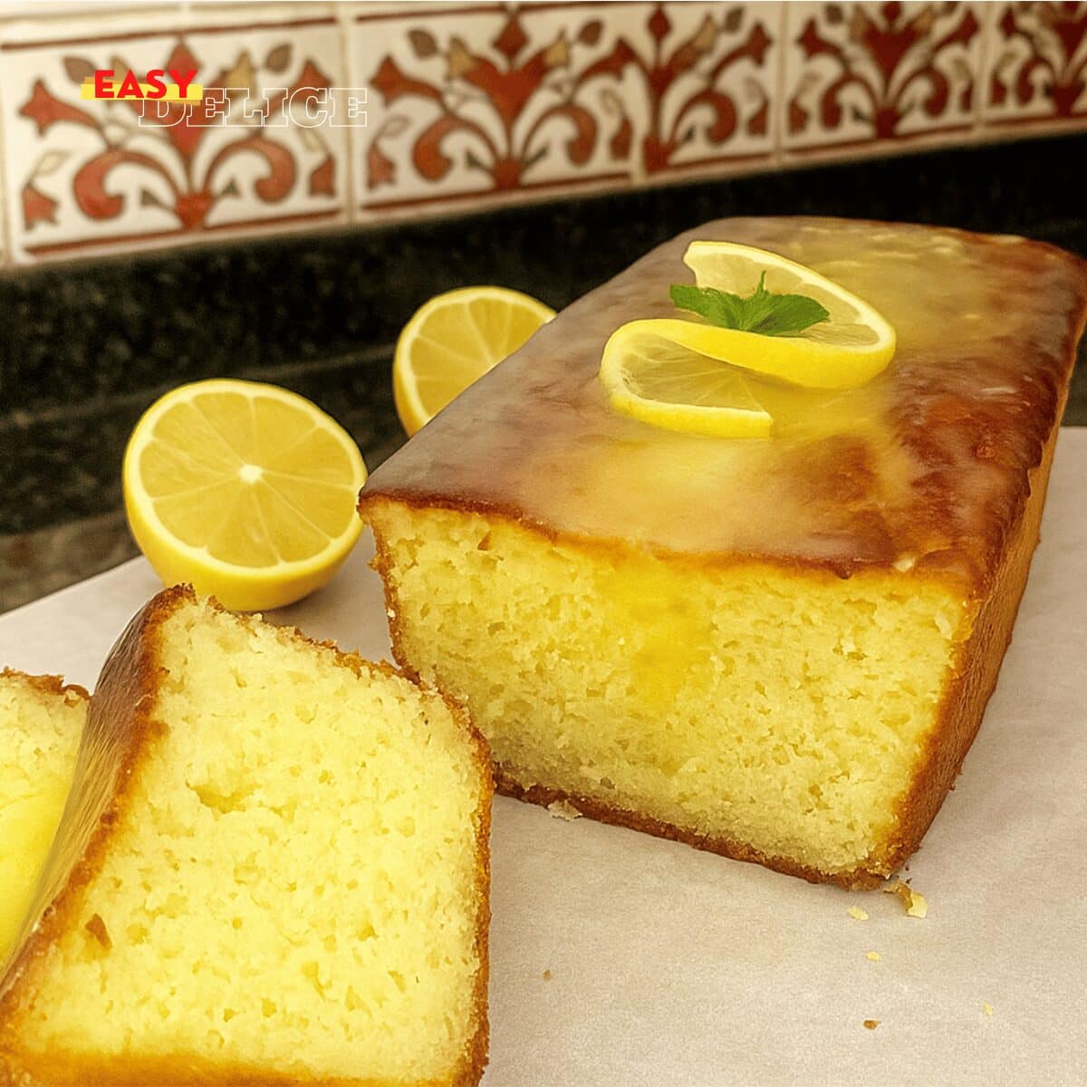 Gâteau Glacé au Citron — Recette Simple et Délicieuse - EasyDélice ...
