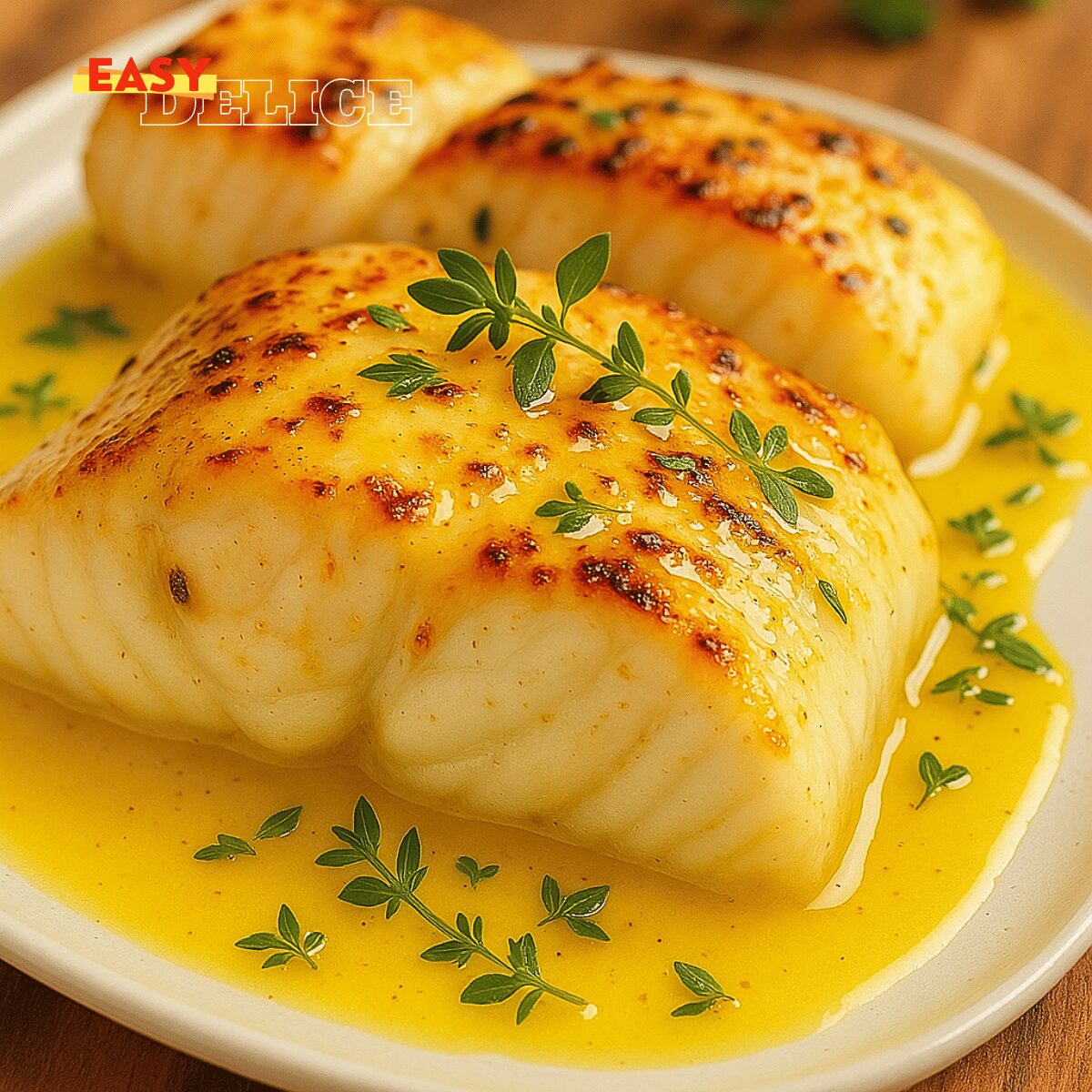 Recette de Cabillaud au Four à la Moutarde et Crème Citronnée : Un Plat ...