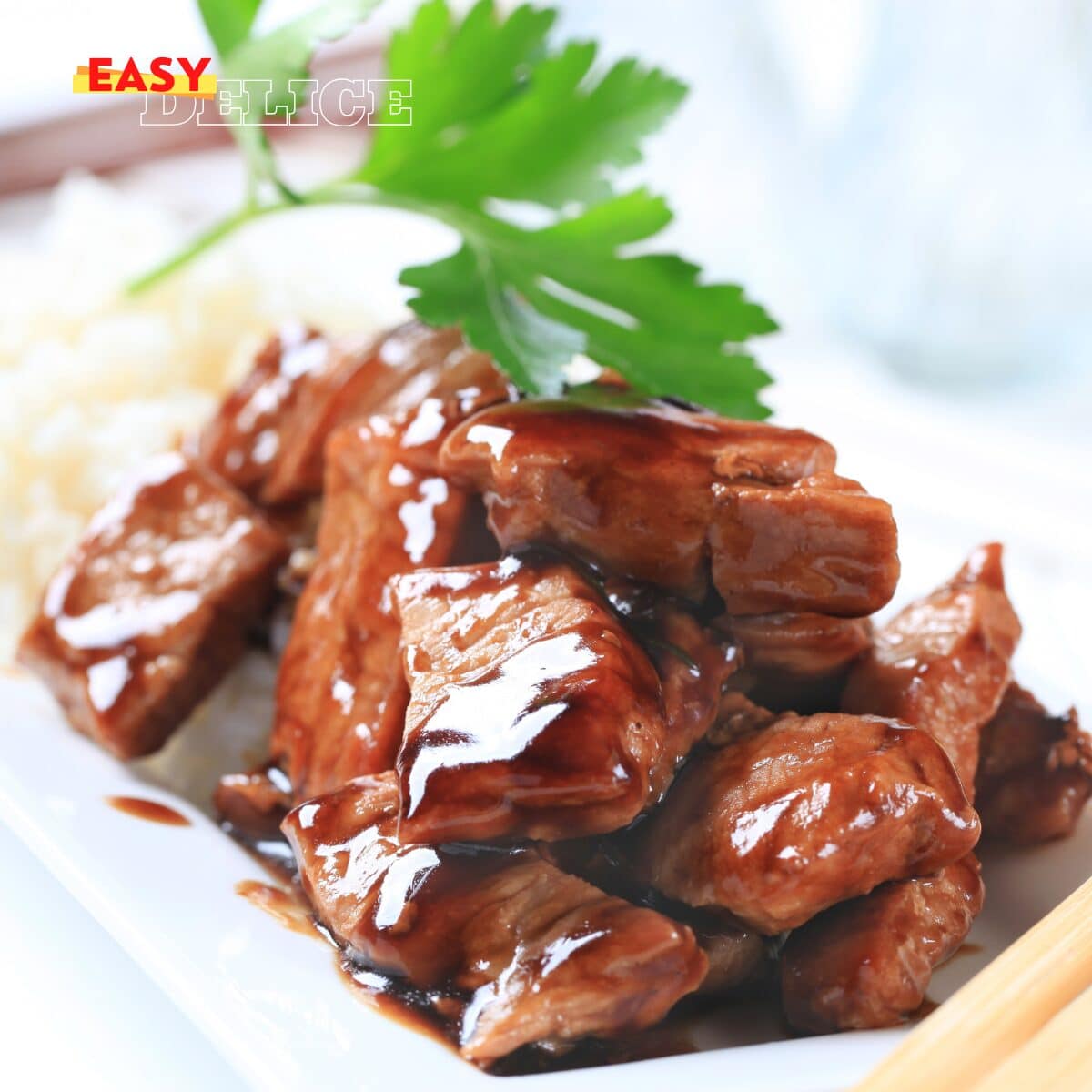 Porc Caramélisé à la Sauce Soja et au Gingembre : Un Plat Asiatique ...