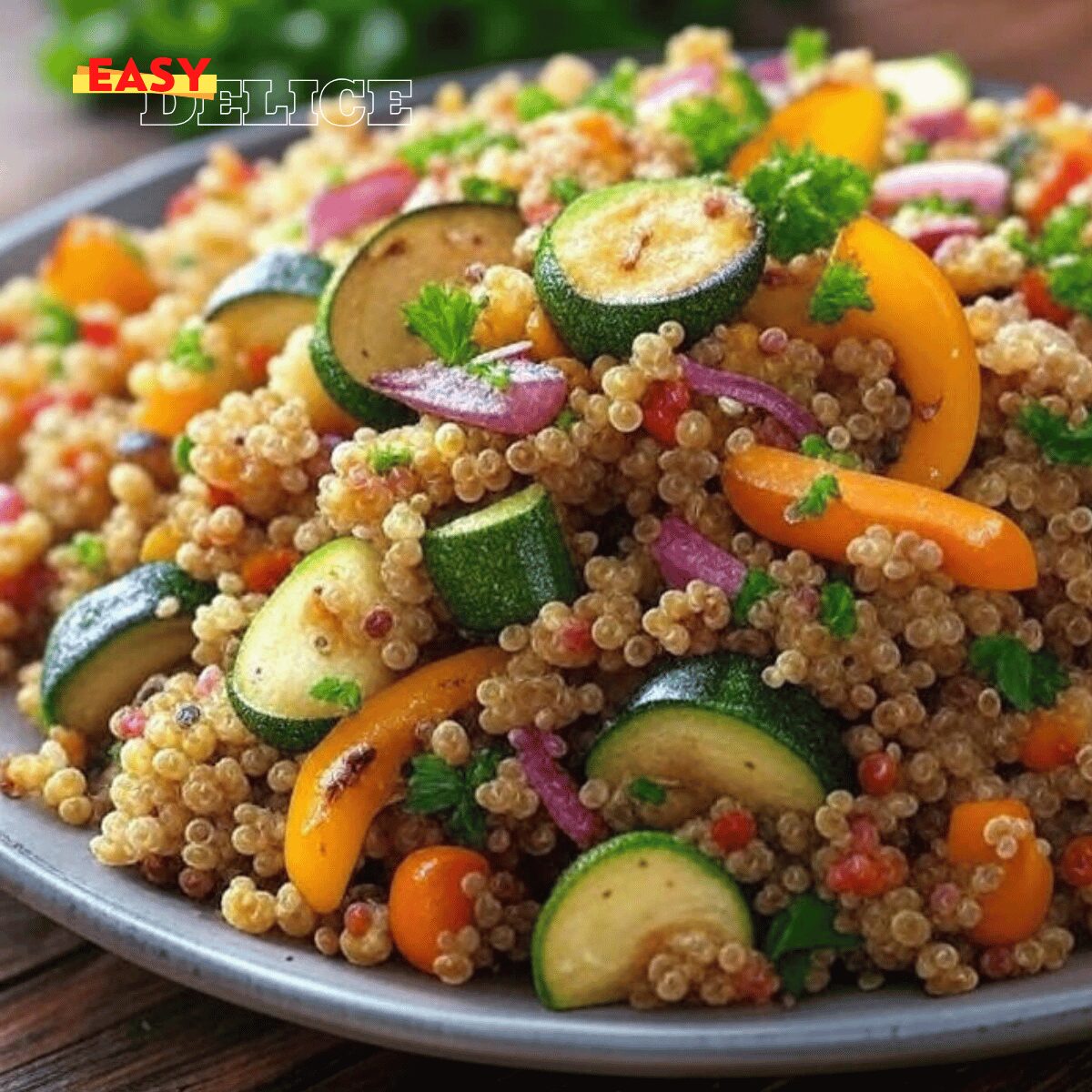 Salade de Quinoa aux Légumes Grillés : Une Recette Saine et Savoureuse ...
