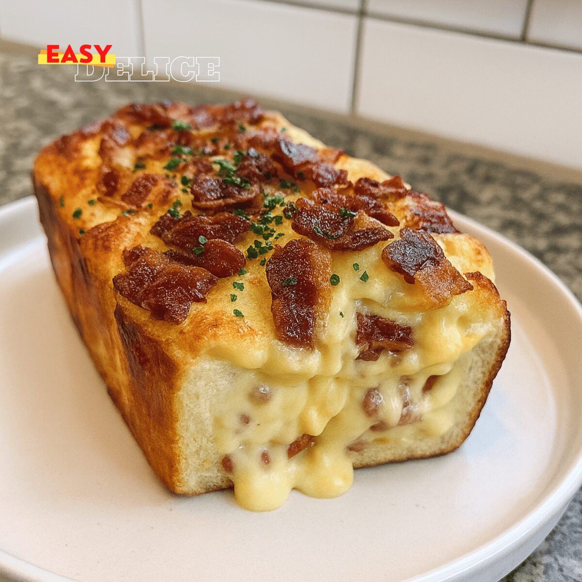 Cake Camembert Lardons façon Laurent Mariotte : La Recette Ultra ...