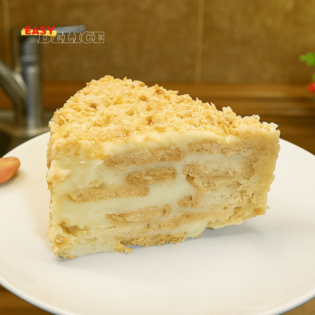 Gâteau Napoléon Express (Sans Four) - EasyDélice : Recettes Faciles et ...