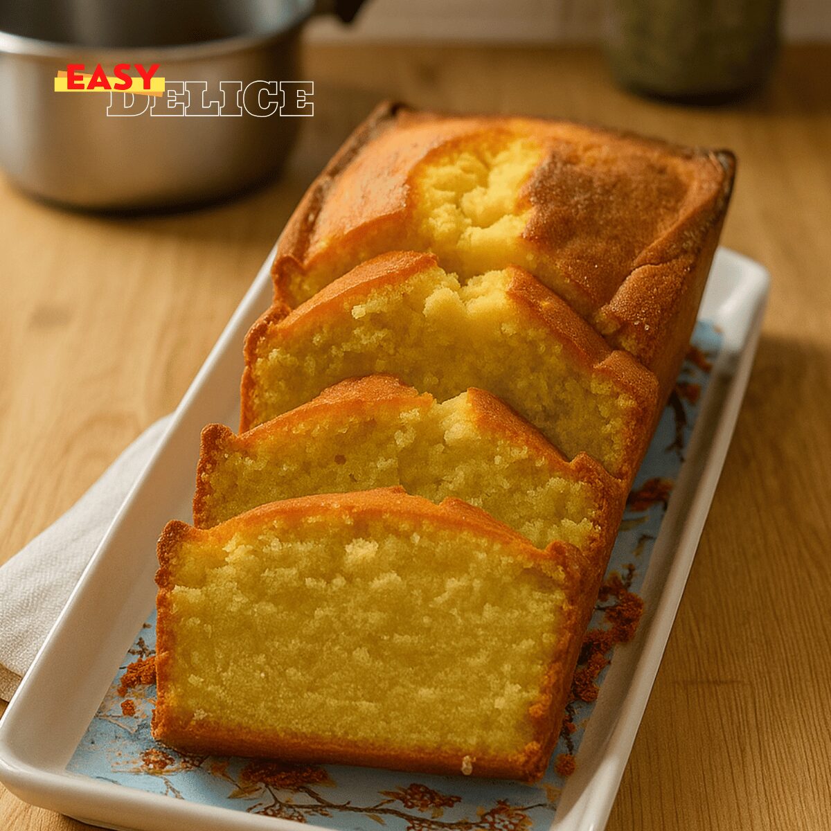 Cake à la crème fraîche au citron - EasyDélice : Recettes Faciles et ...