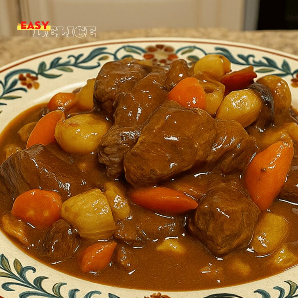 Bœuf Bourguignon Traditionnel — Recette Française Authentique ...