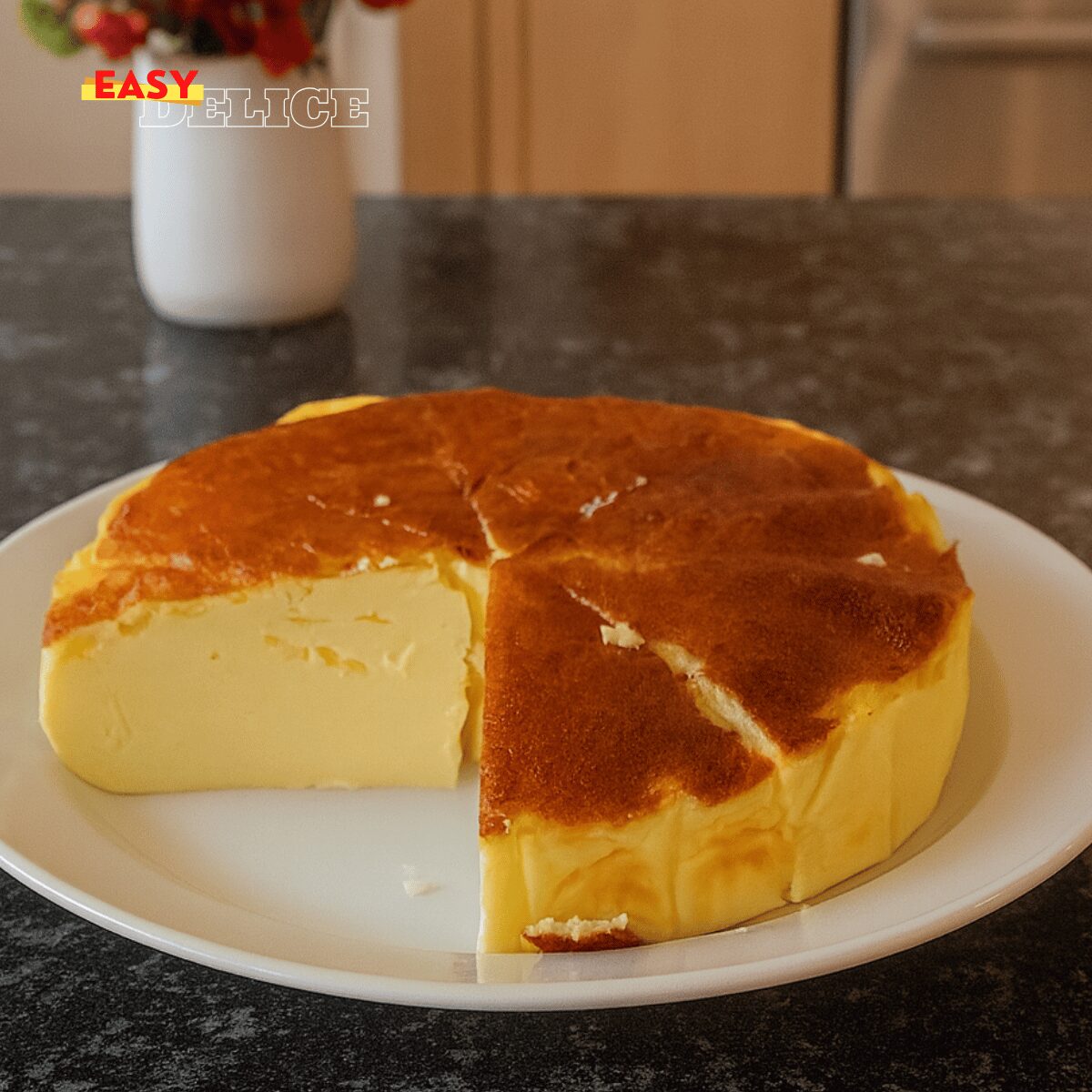 GÂTEAU AU YAOURT 3 INGRÉDIENTS (SANS FARINE, SANS BEURRE, SANS SUCRE ...