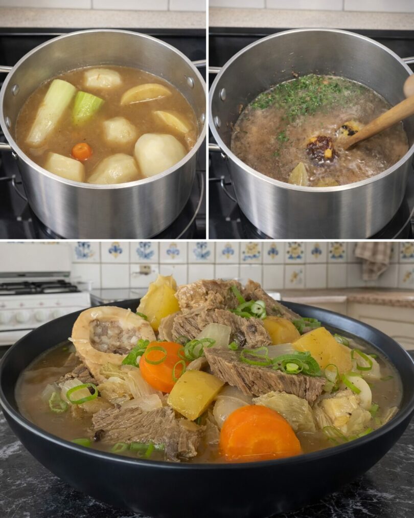 Pot-au-Feu Traditionnel Maison – Bouillon Clair & Viande Fondante ...