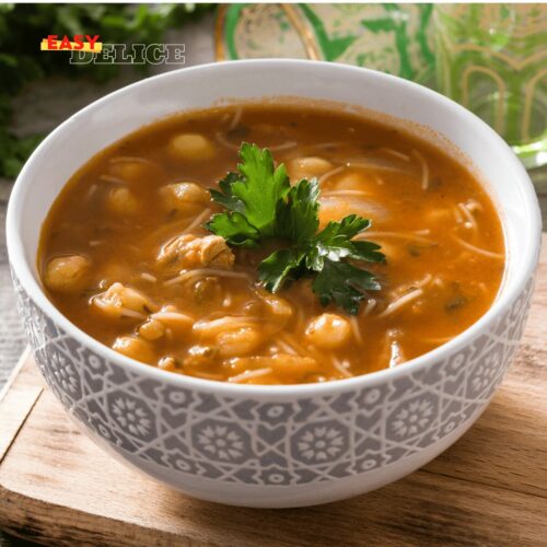 Harira traditionnelle marocaine - La recette authentique - EasyDélice ...